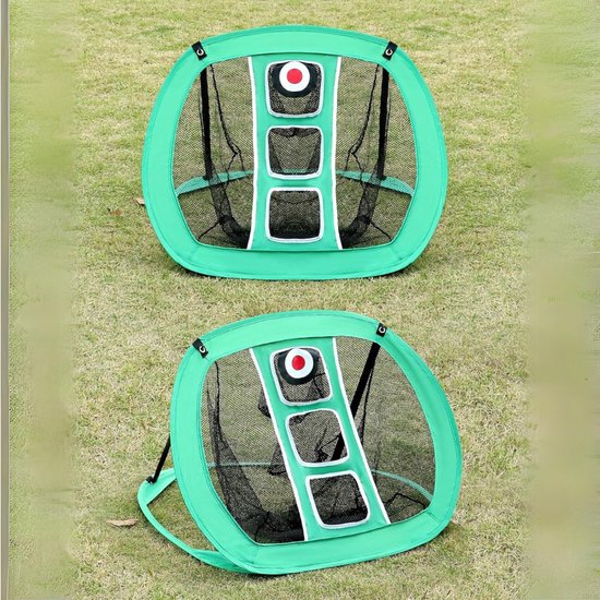 VIN® Golf Oefennet - Golf Chipping Net met 2 Golf Matten - 12 ...