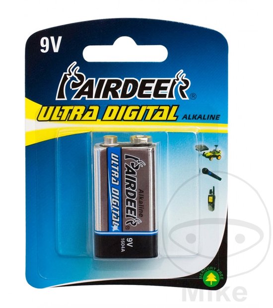 Pile 9V Block Ultra Digital Blister de 1 pile Varta 1560200 | bol