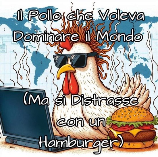 Il Pollo che Voleva Dominare il Mondo (Ma si Distrasse con un Hamburger ...