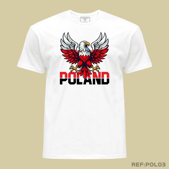 Poland T-Shirt – Polska Eagle Emblem | Polish Pride Tee for Men & Women ...