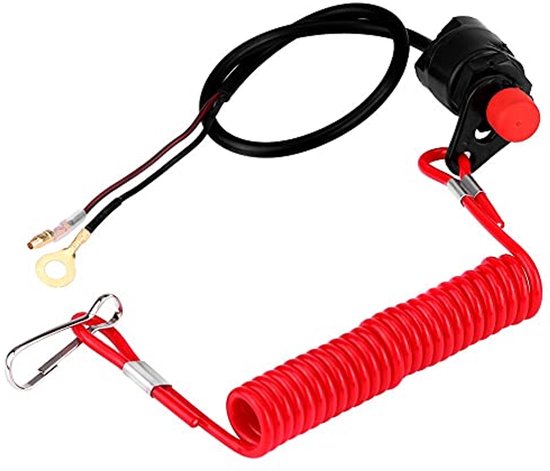 Motor Kill Switch 12V DC - Motorcycle Emergency Stop Switch ...