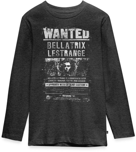 Harry Potter Bellatrix Lestrange Wanted Poster Premium T-Shirt Tiener ...