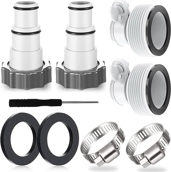 Pack of 6 Pool Hose Adapter - Intex Swimming Pool - Hose Adapter for ...