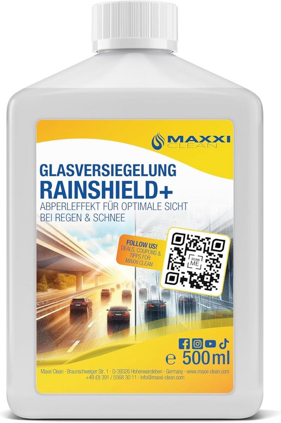 Glasversiegeling Auto en Motor - Waterafstotend met Lotus Effect - Nano ...