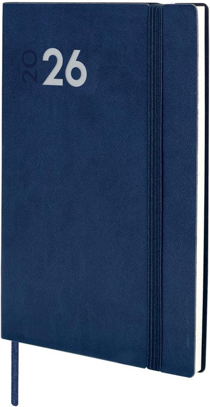 Agenda 2026 Weekoverzicht Jaarplanner 12 Maanden - Blauw | bol