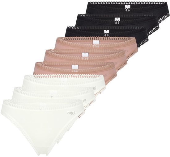 sloggi Dames string 9 pack GO Crush | bol