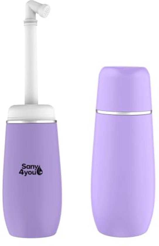 Draagbaar Bidet voor Zachte Reiniging - Compact Reisbidet met 400 ml ...