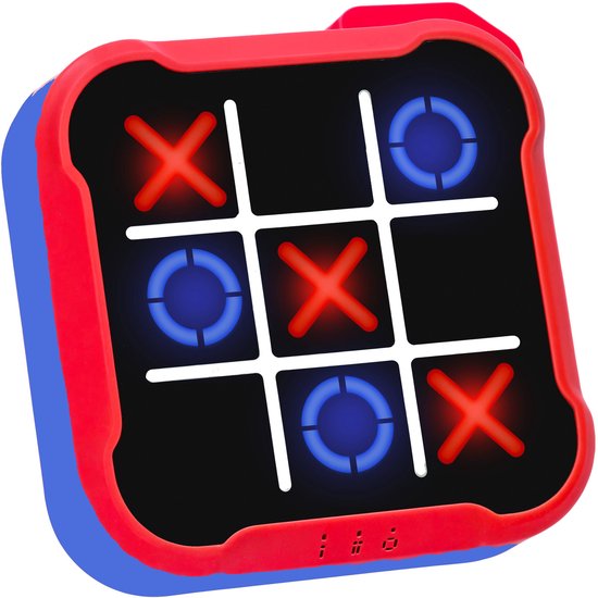 Silvergear Boter Kaas en Eieren Spel 3-in-1 - Whack A Mole - Tic Tac ...