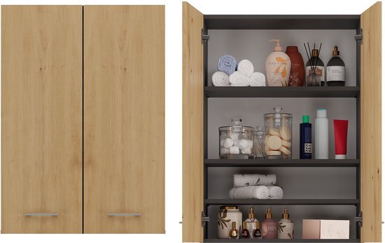 Pola MINI/DD ANTRACIET ARTISAN wasmachine kast | bol