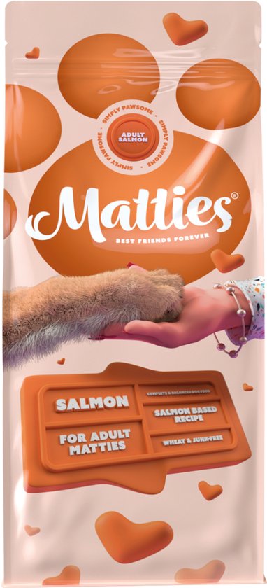 Matties - Premium Adult - Zalm 3kg en 12kg | bol