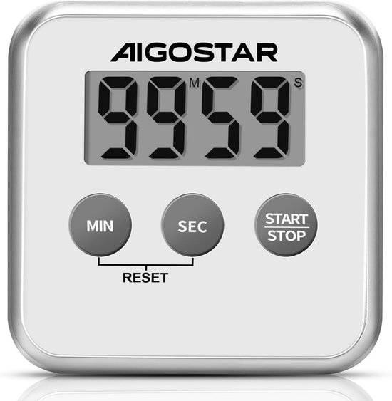 Digitale Keukentimer met Groot LCD Display - Multifunctionele Stopwatch ...