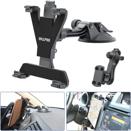 Universele Tablethouder voor Auto met Zuignap - 7 tot 13 Inch Tablets ...
