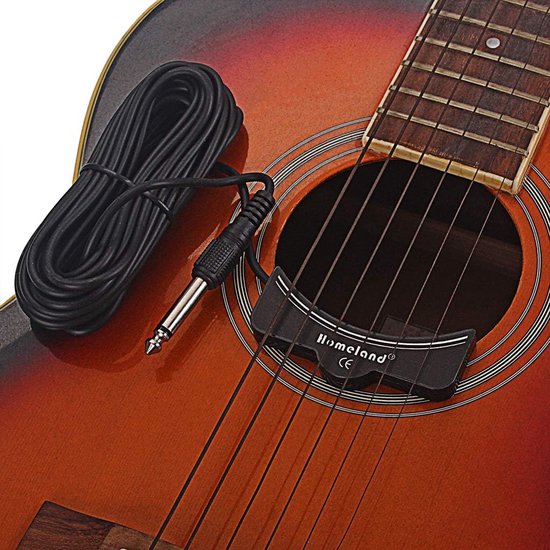 Micro pour guitare acoustique classique - Son haute sensibilité - Micro ...