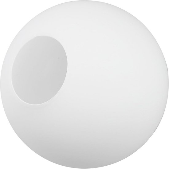 Vervangende Lampenkap Glas Witte Kogellamp 550 mm voor Wandlampen en ...