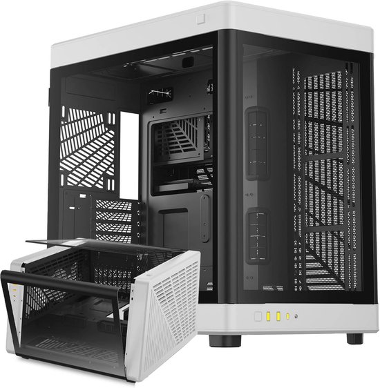 Gaming PC Behuizing met Dubbele Oriëntatie en Gehard Glas | bol