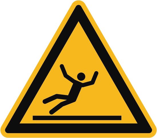 Gevaren Sticker - Zelfklevende, Gelamineerde, Waterdichte Triangulaire ...