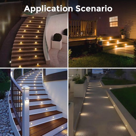 LED Vloerinbouwlampen - Waterdichte Terrasverlichting voor Binnen en ...