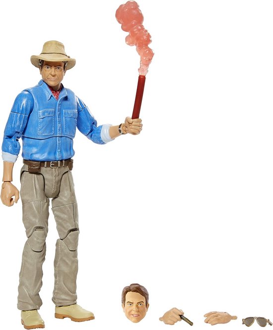 Verzamelbaar Actiefiguur Dr. Alan Grant - Jurassic Park/World Collectie ...