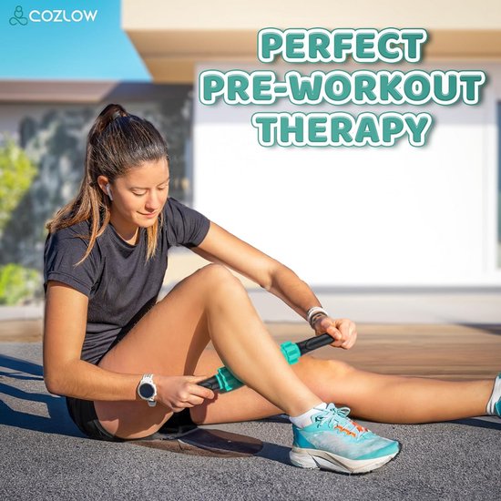 Muscle Roller Stick met 6 Rollers en Antisliphendgrepen - Deep Tissue ...