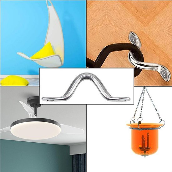 Roestvrij Stalen Bimini Top Strap Pad Eye Footman Loop - Boot Oogbanden ...