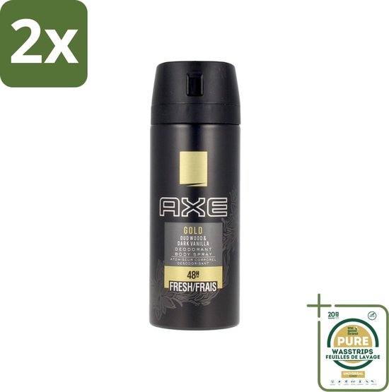 Axe - Deodorant Bodyspray - 48hrs Fresh - Gold - Oud Wood & Dark ...