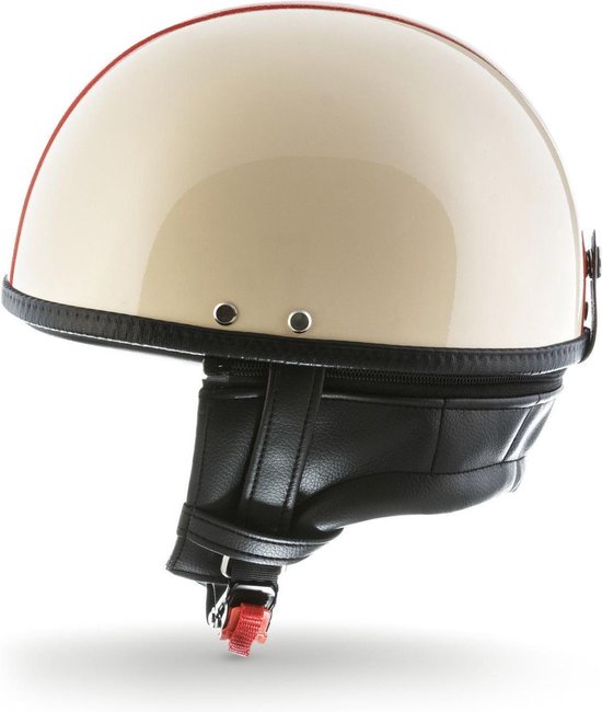 MOTO D23 braincap, France, halve helm, pothelm voor scooter en motor ...