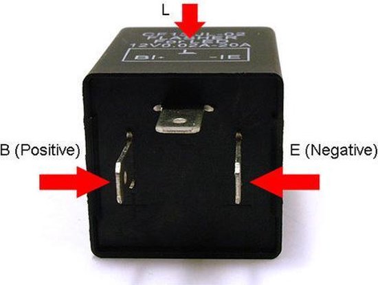CF13 Regelbaar LED Relais voor led knipper lichten | bol