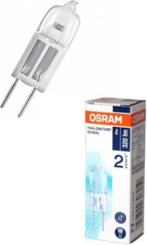 2st Halogeen lamp Oven ovenlamp halogeen G4 12V 20W osram tot 300 graden | bol.com
