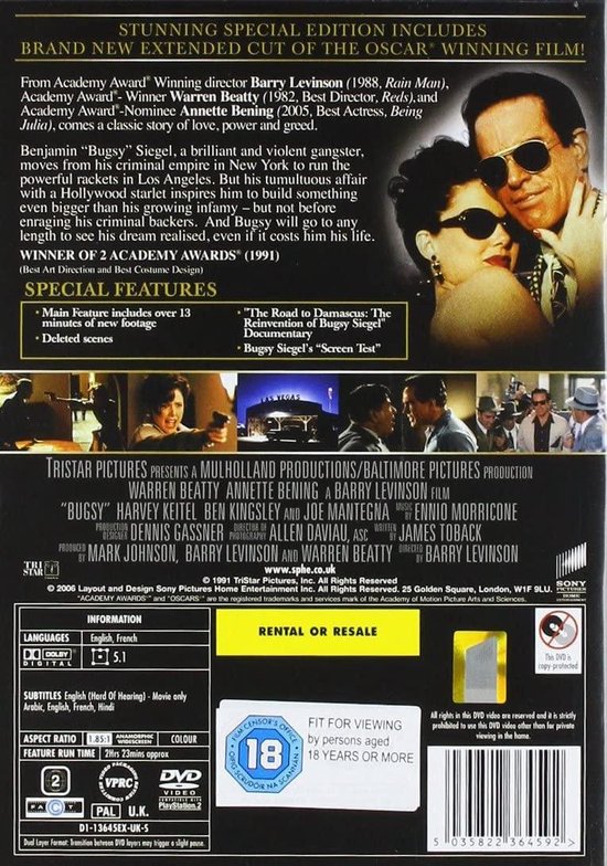 Bugsy (Dvd), Warren Beatty | Dvd's | bol