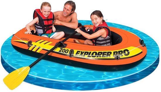 Intex Explorer Pro 200 Tweepersoons Boot + set peddels | bol