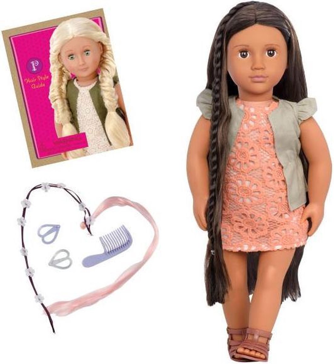 Our Generation - Pop Flora 46 cm - Haargroeipop - Poppen | bol.com