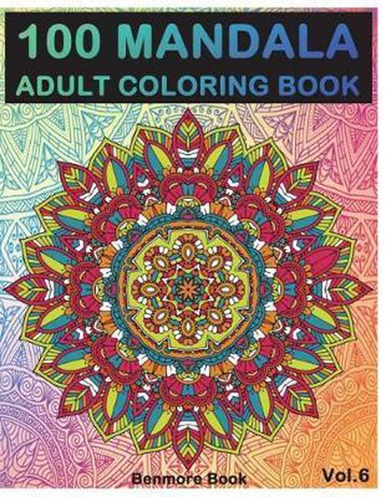 Mandala- 100 Mandala, Benmore Book | 9781721872183 | Boeken | bol