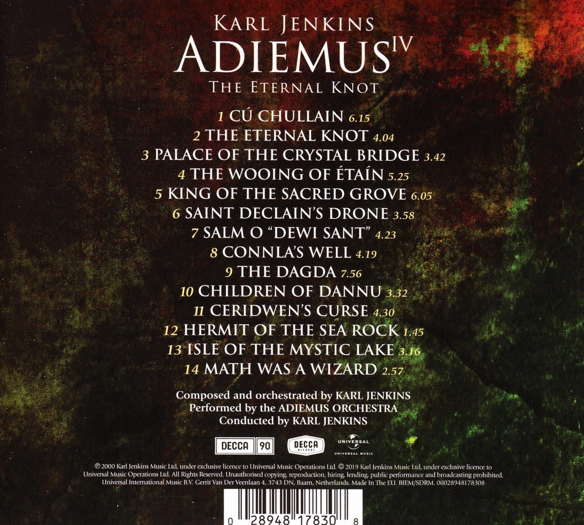 Karl Jenkins - Adiemus IV - The Eternal Knot (CD), Karl Jenkins | CD (album) | Muziek | bol