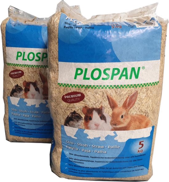 Plospan Stro 2 balen à 5 kg - voordeelverpakking | bol.com