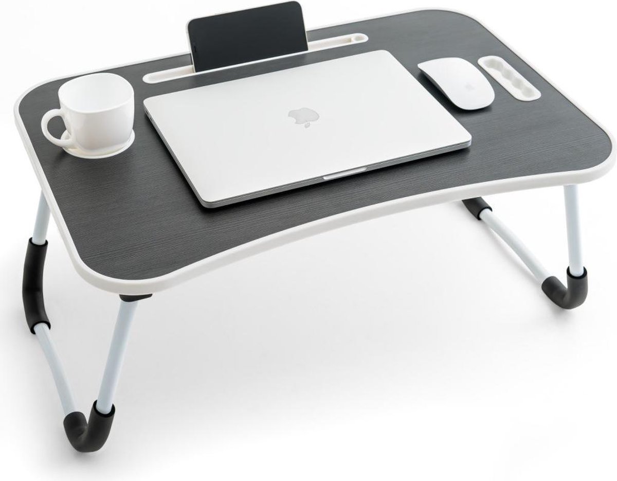 Tatkraft Casper - Multifunctionele Opvouwbare Laptoptafel Ontbijt Op ...