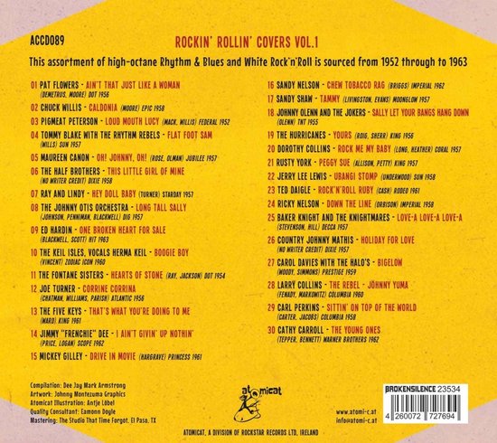 Various Artists - Rockin' Rollin' Covers Vol. 1 (CD), various artists ...