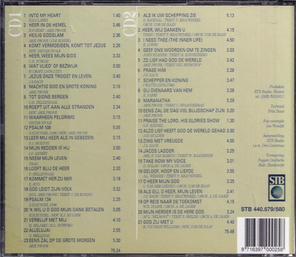 Omzien in verwondering - Chr. Gem. Koor Deo Cantemus Rotterdam o.l.v. Arie Pronk en... | bol.com