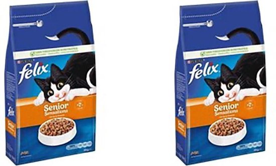 Felix - Kattenvoer - Sensations droog senior - 4KG per 2 verpakking ...