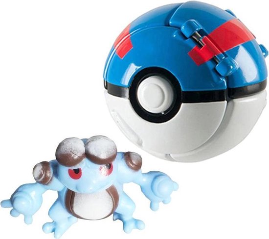 pokeball met random figuur in de bal geschikt voor pokemon liefhebbers ...