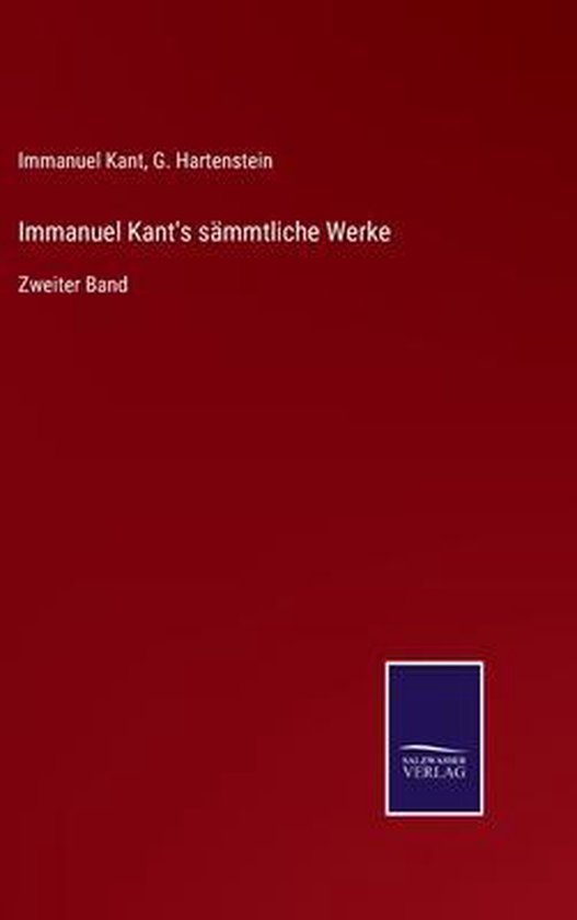 Immanuel Kant's sämmtliche Werke, Immanuel Kant | 9783752527735 ...