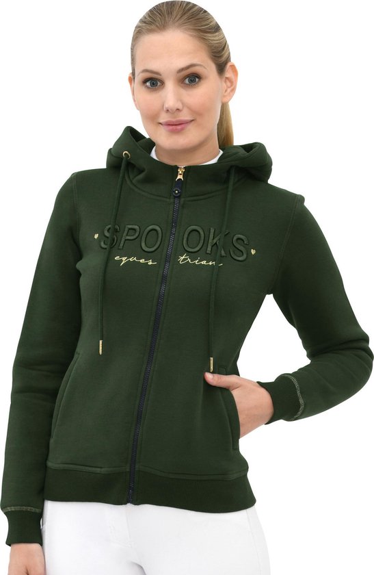 Spooks Sweatjack Annber Dark Forest - M | bol.com