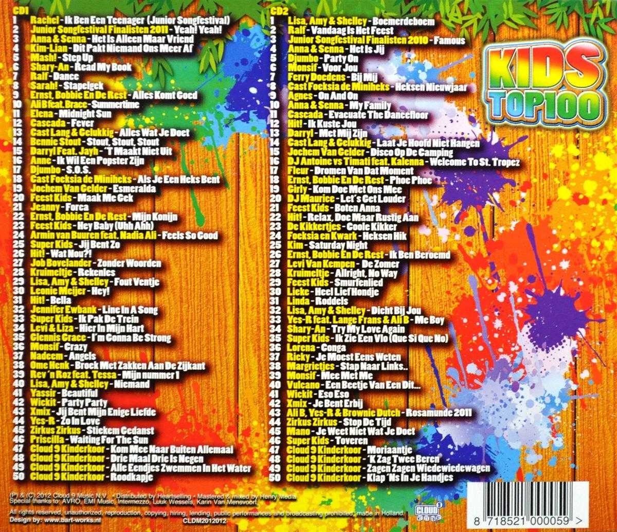 Various Artists - Kids Top 100 (2 CD), various artists | CD (album ...