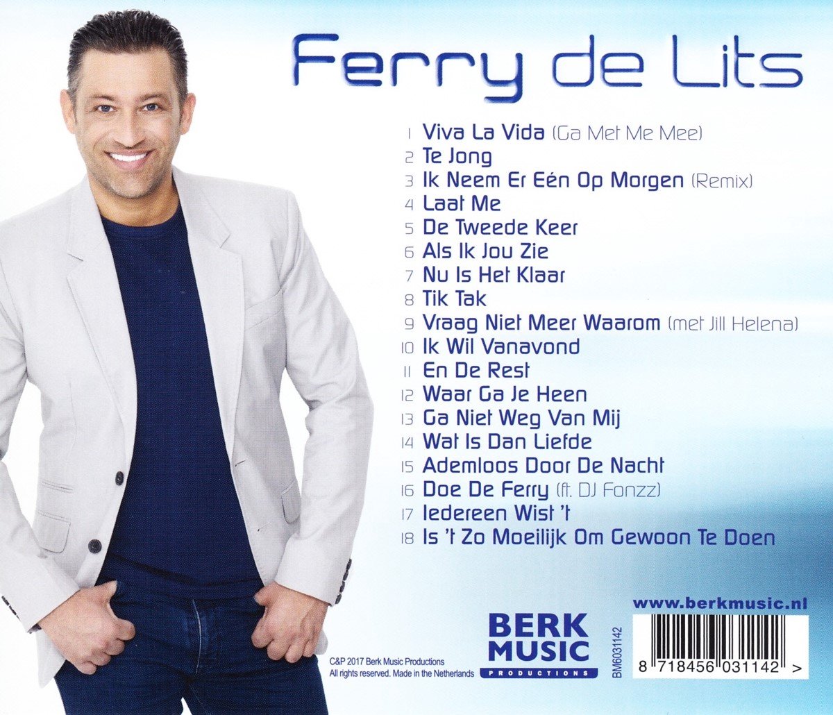 Ferry De Lits - Ademloos (CD), Ferry de Lits | CD (album) | Muziek ...