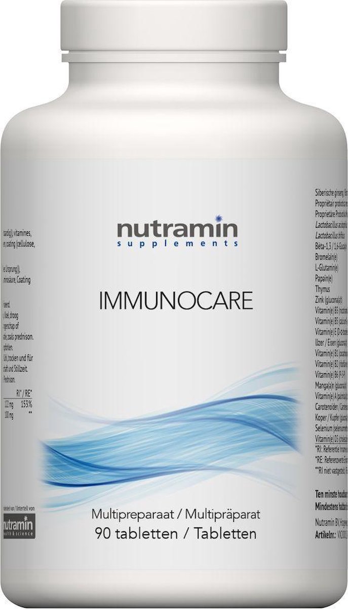 Nutramin NTM ImmunoCare Tabletten 90 st | bol.com