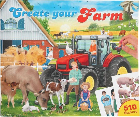 Depesche - Create your Farm kleurboek | bol