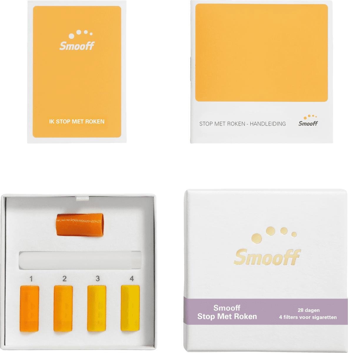 Smooff Stop Met Roken, 28 dagen, 4 filters voor sigaretten | bol.com