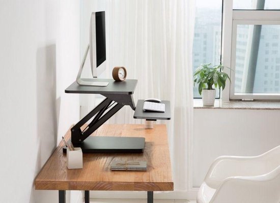 UPdesk One - Stabureau - Bureau verhoger - Gasveer bediening | bol