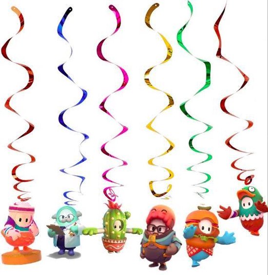 ProductGoods - Fall Guys Feestdecoratie - Slingers - Plafond ...