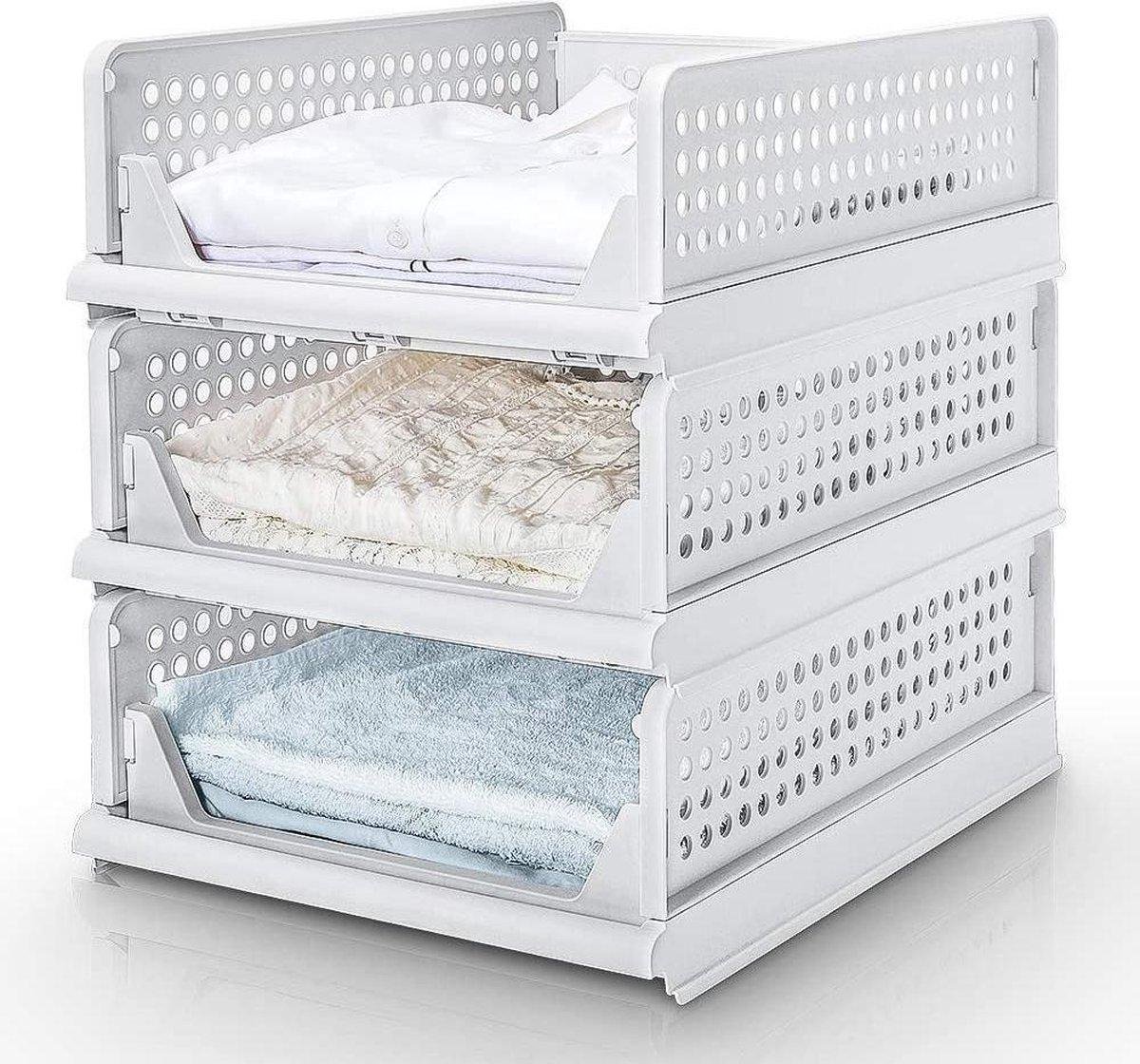 Sens Design Kast Organizer - Kleding Opberger - 3 verdieping - 25 liter ...