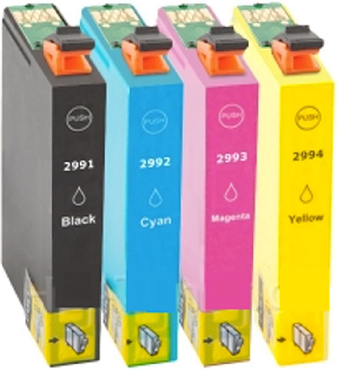 Epson 29XL Inktcartridge Multipack van 4 stuks - Met Chip - Epson 29 ...